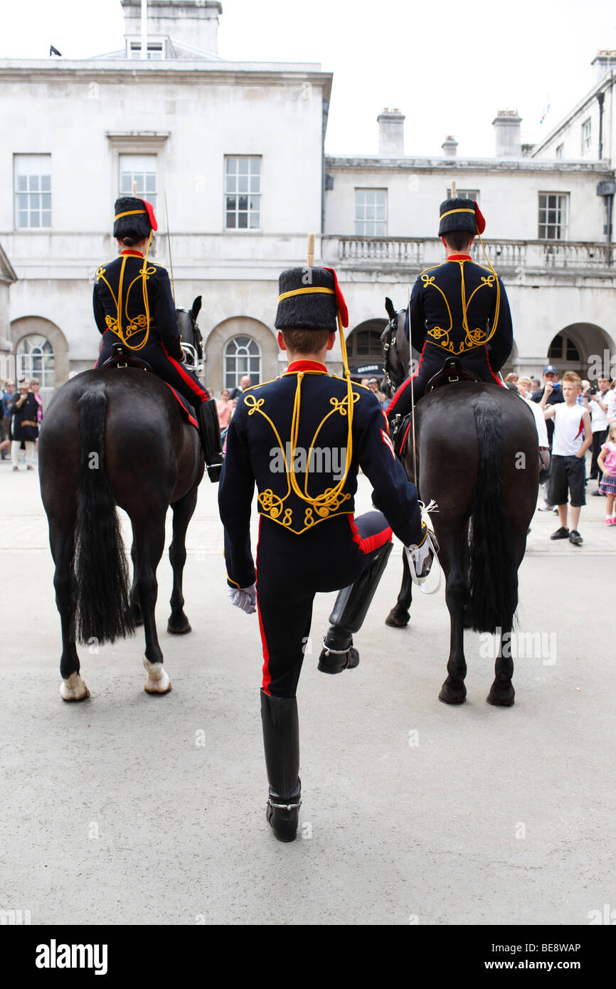 Guard at Buckingham Palace, London, England, United Kingdom, Europe ...