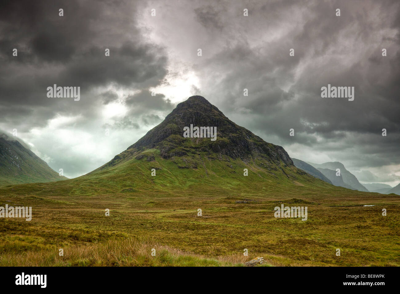 Stob Coire Raineach in Glencoe in the Highlands Region, Scotland ...