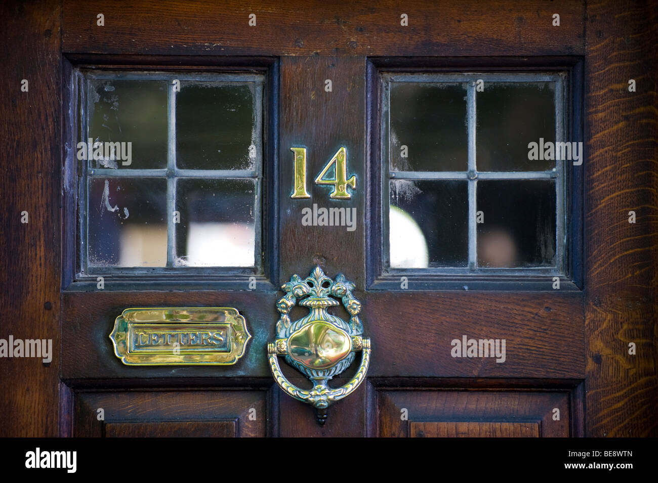 Door number 14 door knocker hi-res stock photography and images - Alamy