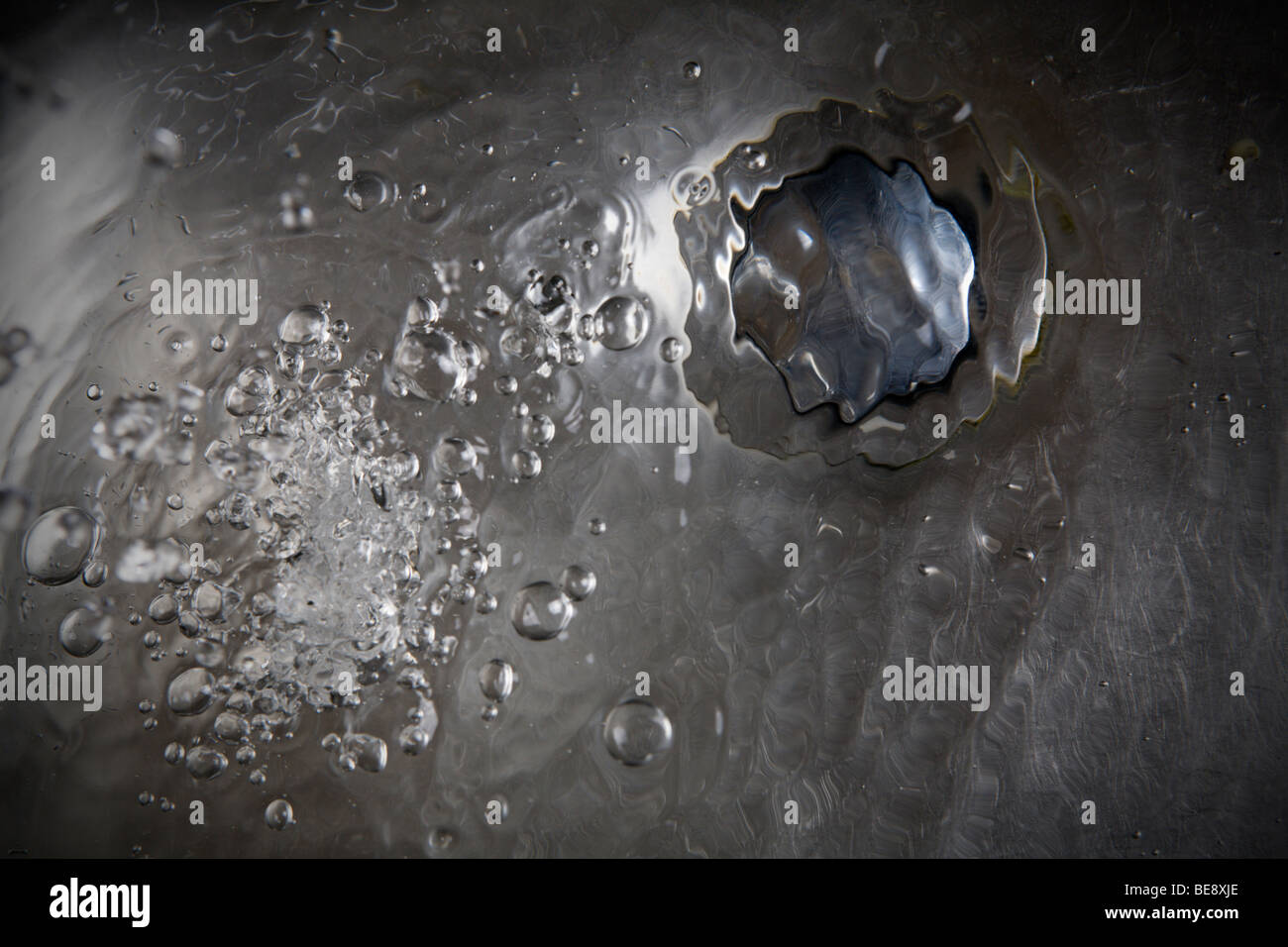 Kitchen sink plug hole hi-res stock photography and images - Alamy