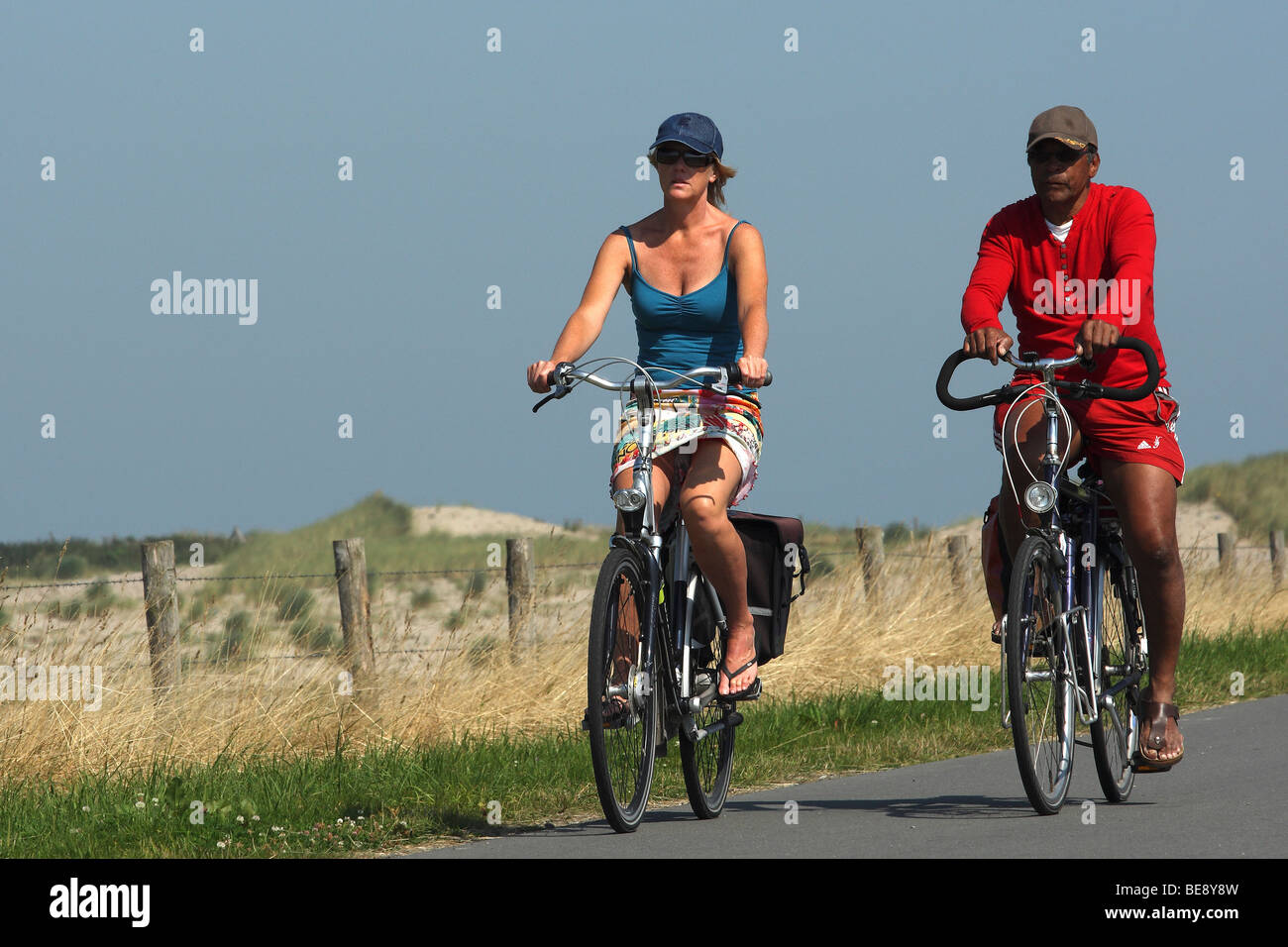 Belgische kust bikers hi-res stock photography and images - Alamy