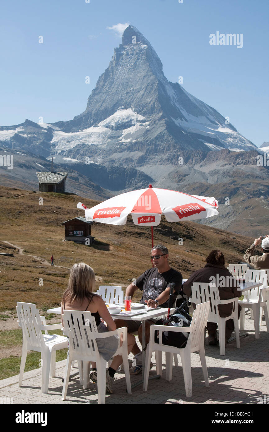 matterhorn zermatt switzerland europe Stock Photo - Alamy