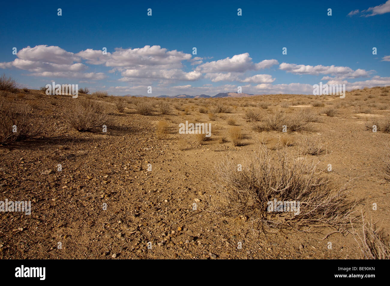 Clouds without rain over the dry arid plains in central Iran Stock ...