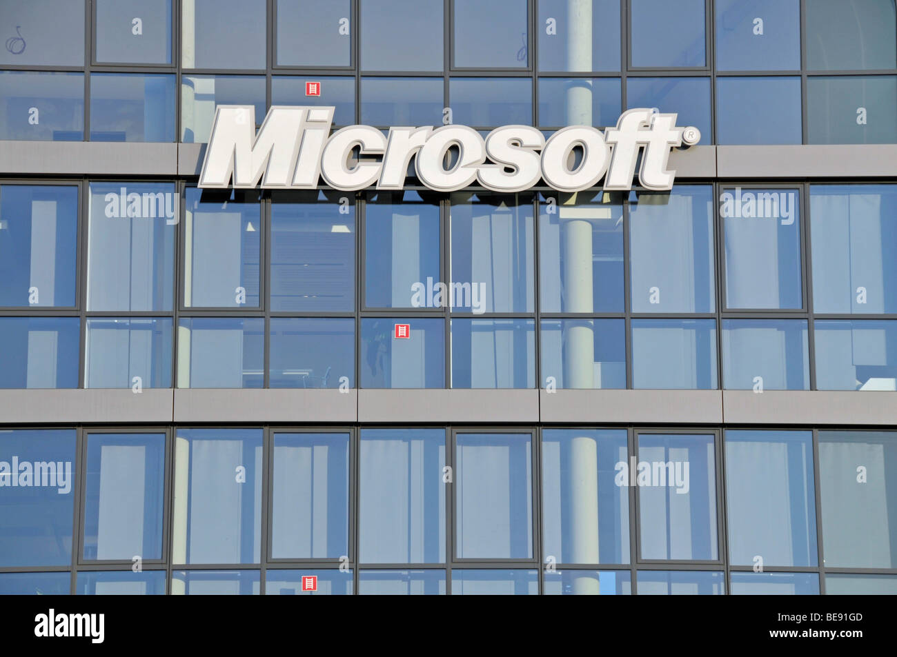 Office building RheinArtOffice in the Rheinauhafen district, Microsoft ...