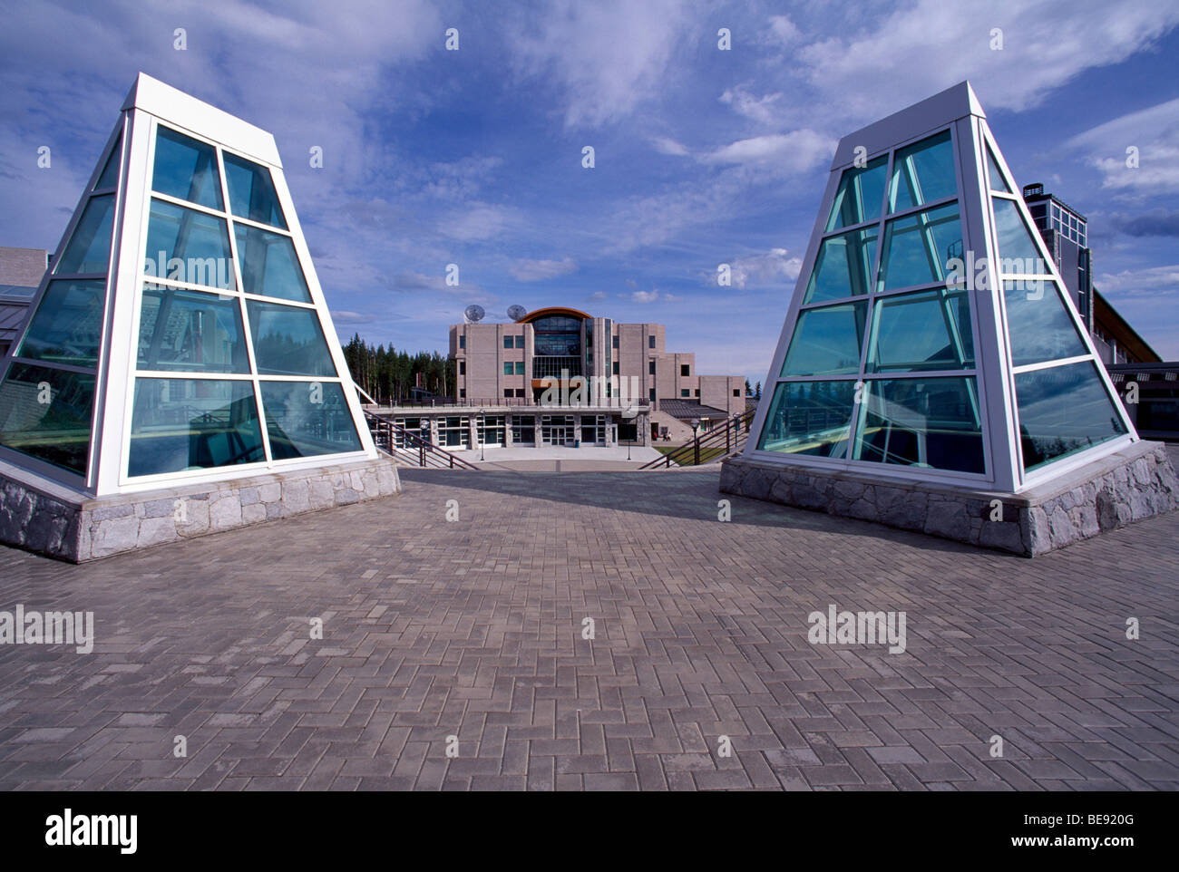University northern british columbia prince hi-res stock photography ...