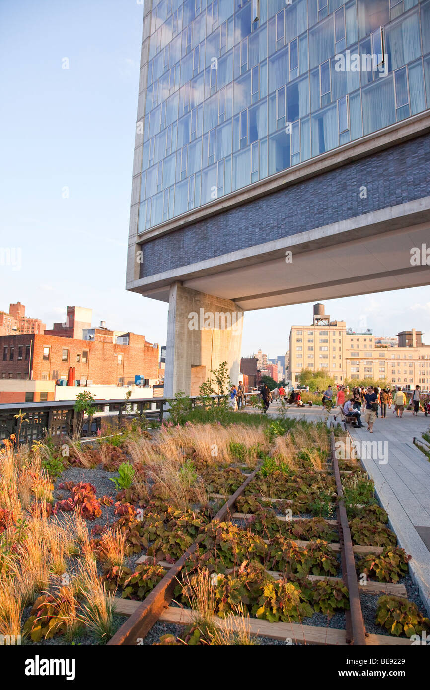 The High Line in Manhattan in New York City Stock Photo - Alamy