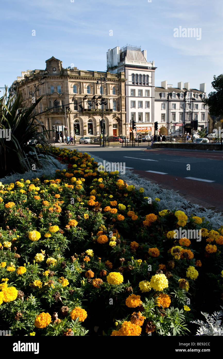 Carlisle City Center, the most northerly English city in the UK Stock ...