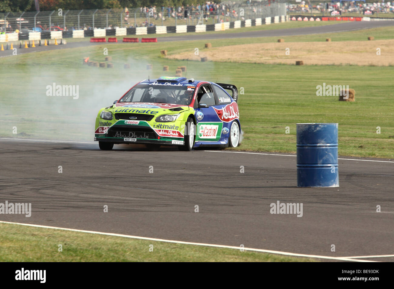 Castle Coombe Rally Day 2009 - WRC driver Mathew Wilson Stock Photo - Alamy