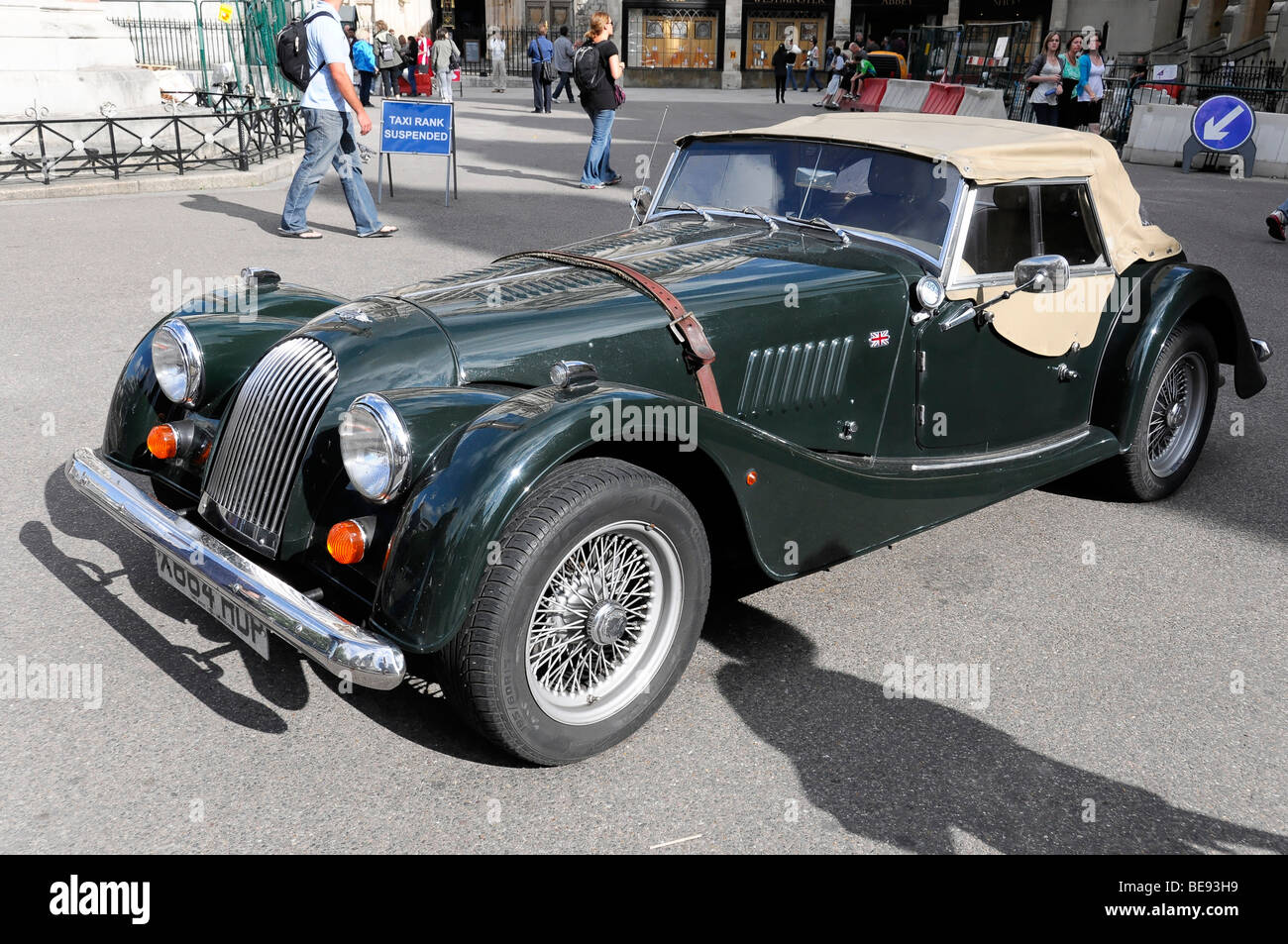 Morgan 4, vintage car, London, England, United Kingdom, Europe Stock ...