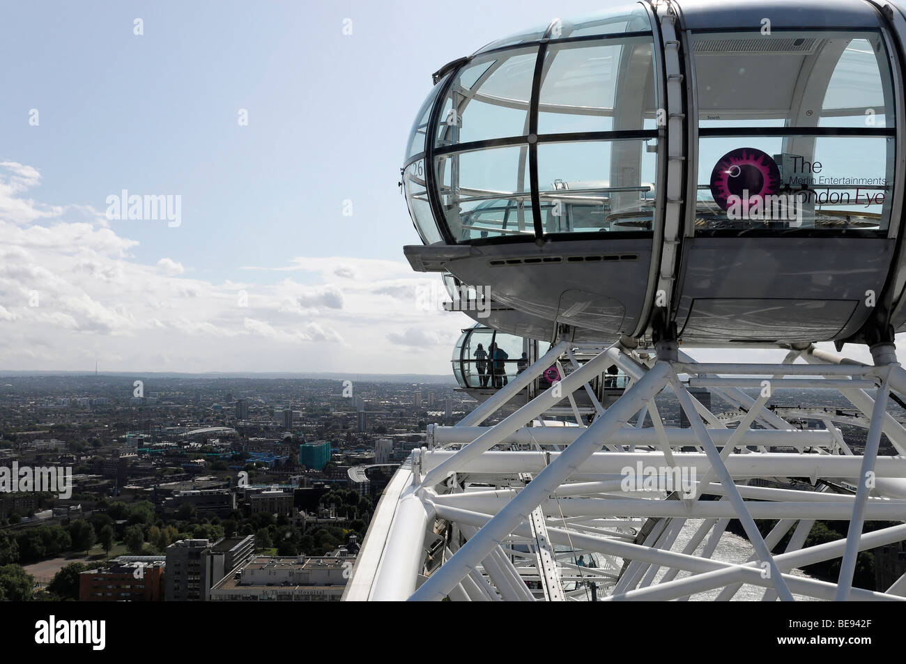 Cabin of the Millennium Wheels, London Eye, Ferris Wheel, London ...