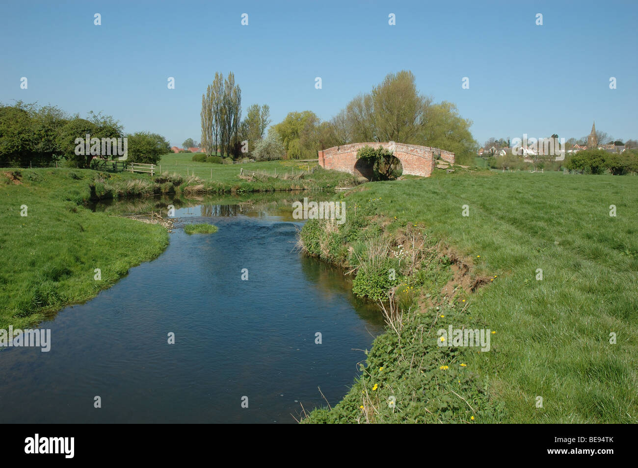the River Wreake near Hoby, Leicestershire, England, UK Stock Photo - Alamy