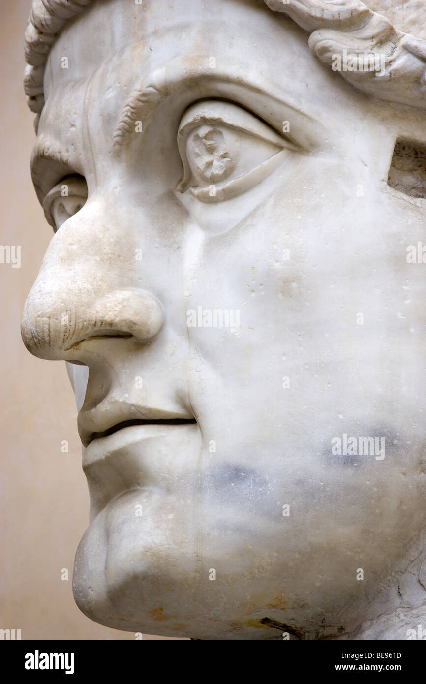 Colossus of constantine head High Resolution Stock Photography and ...