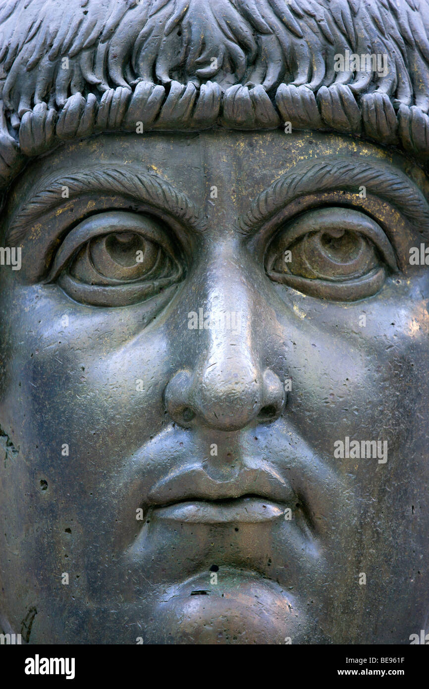 Colossus of constantine head sculpture hi-res stock photography and ...