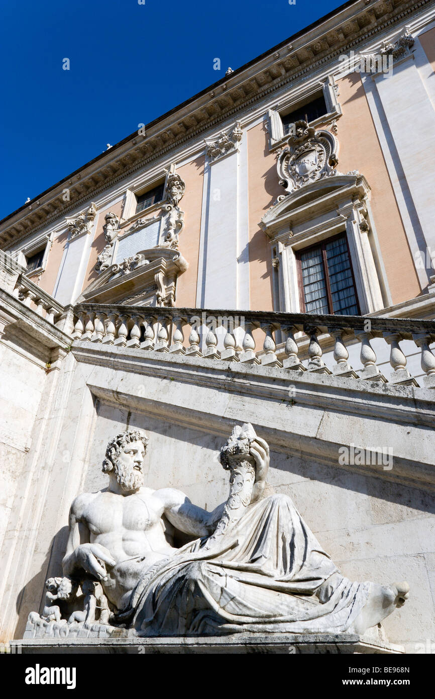 ITALY Rome Lazio Palazzo Senatorio Town City Hall Capitol with ...