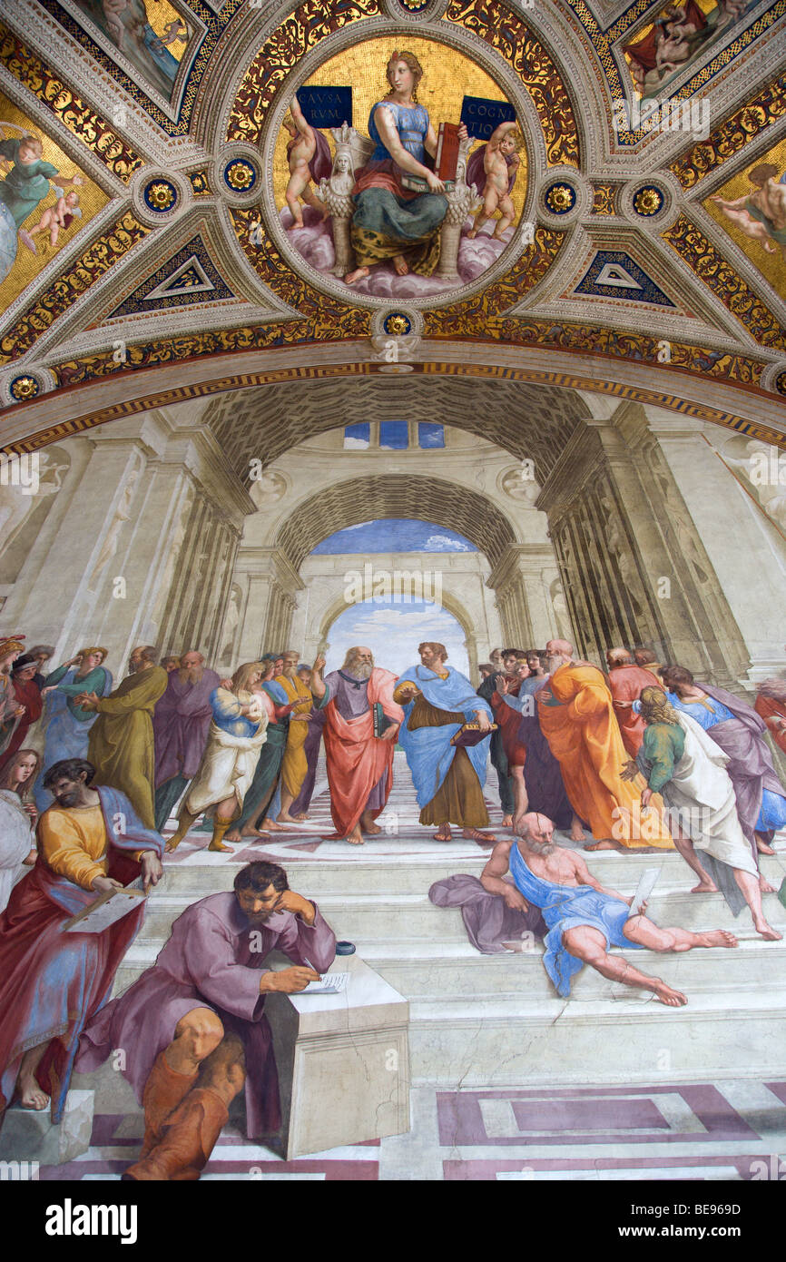 Raphael Philosophy (school Of Athens)