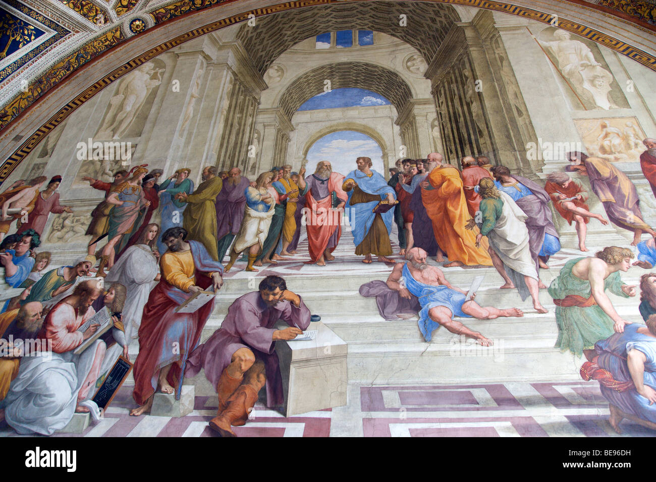 The school of athens> by raphael hi-res stock photography and images ...