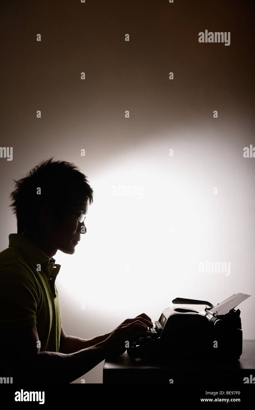 Person profile retro studio hi-res stock photography and images - Alamy