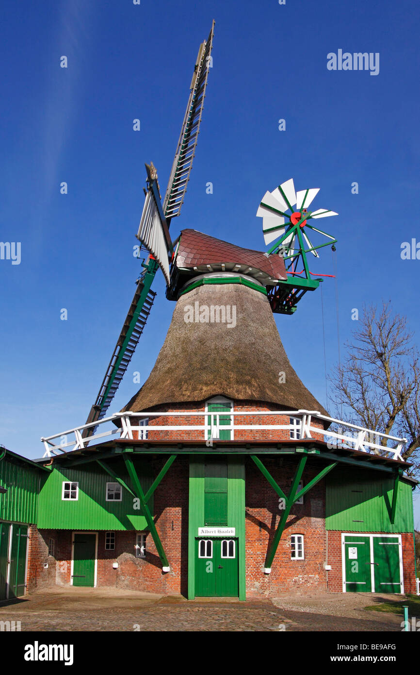 Old windmill / Eddelak Stock Photo - Alamy