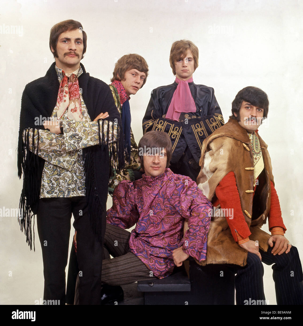 MOODY BLUES - UK pop group in September 1968 with Justin Hayward top ...