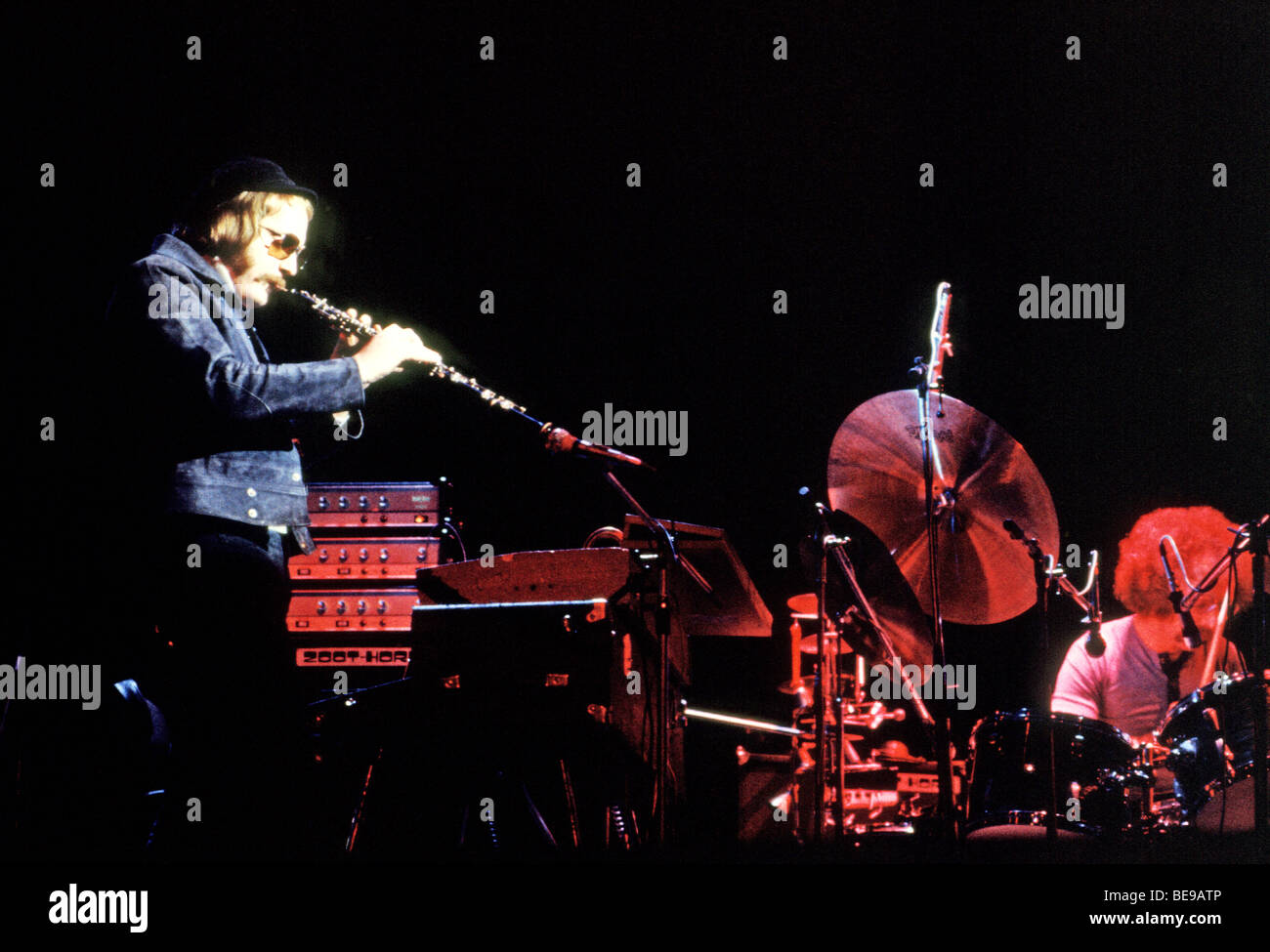 SOFT MACHINE - UK rock group about 1972 with Karl Jenkins on oboe and ...