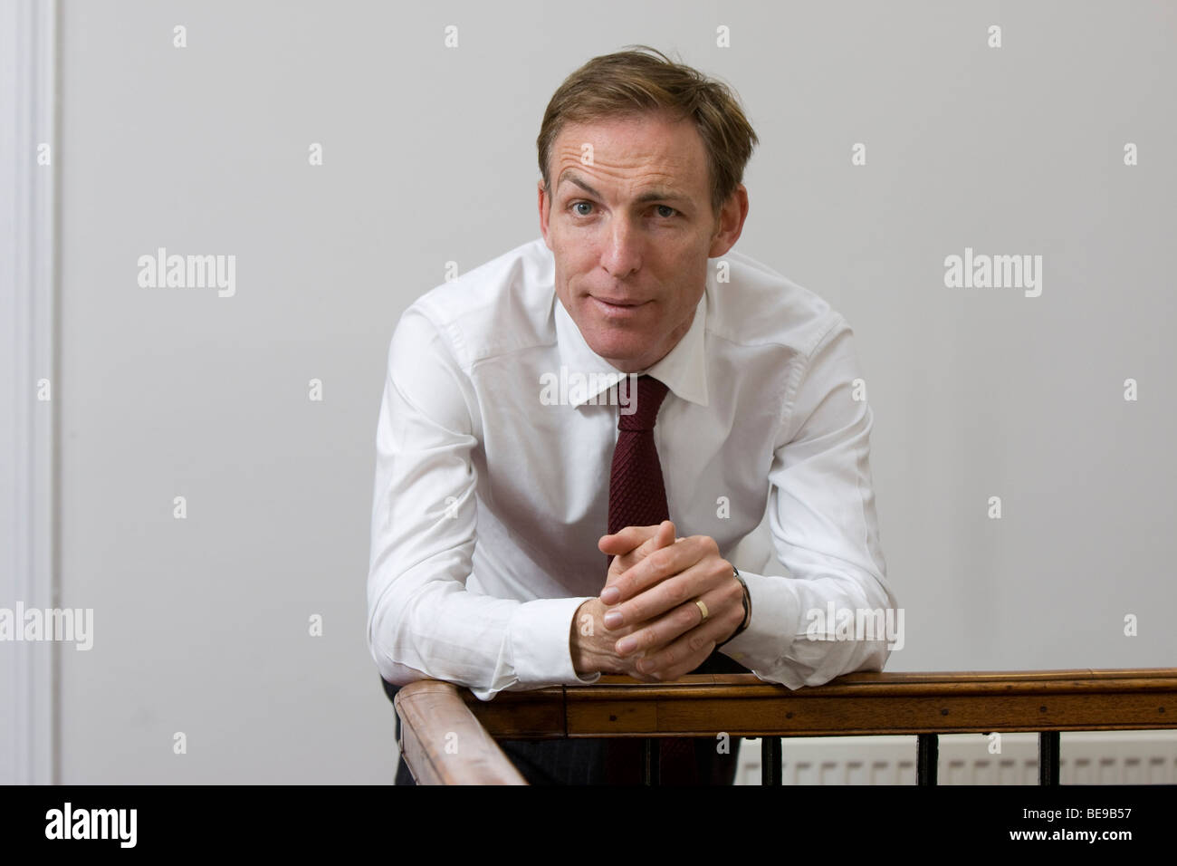 Jim Murphy, Secretary of State for Scotland (Labour) at his office in ...