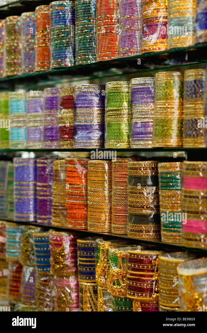 Bangles in a shop Stock Photo - Alamy