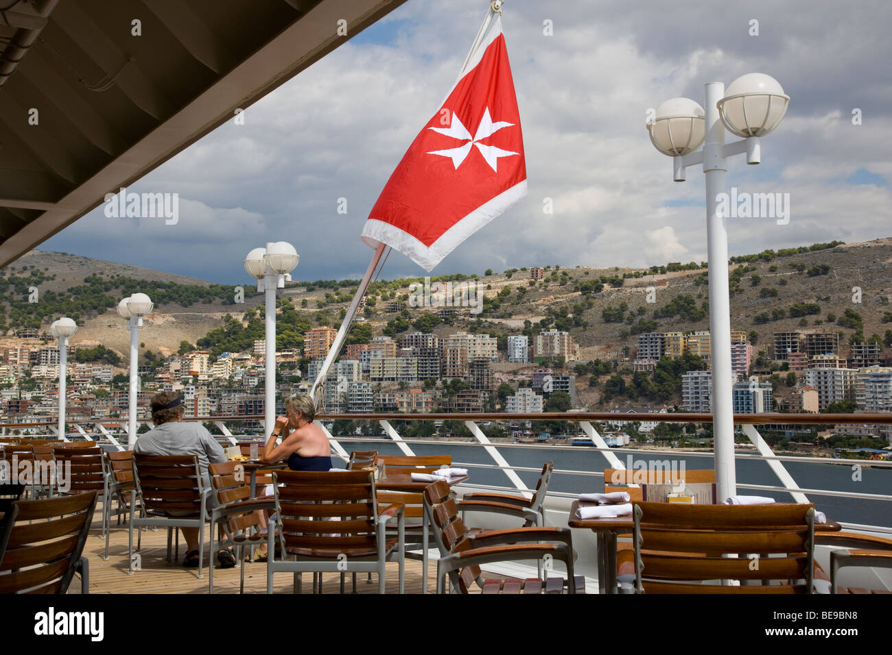 Maltese cross flag hi-res stock photography and images - Alamy