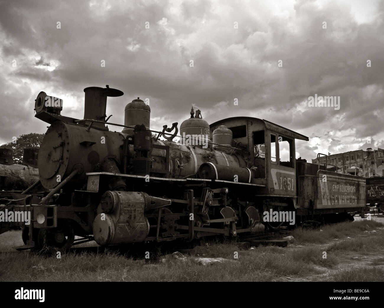Railway Steam Locomotive Railroad Cuba Stock Photos & Railway Steam ...