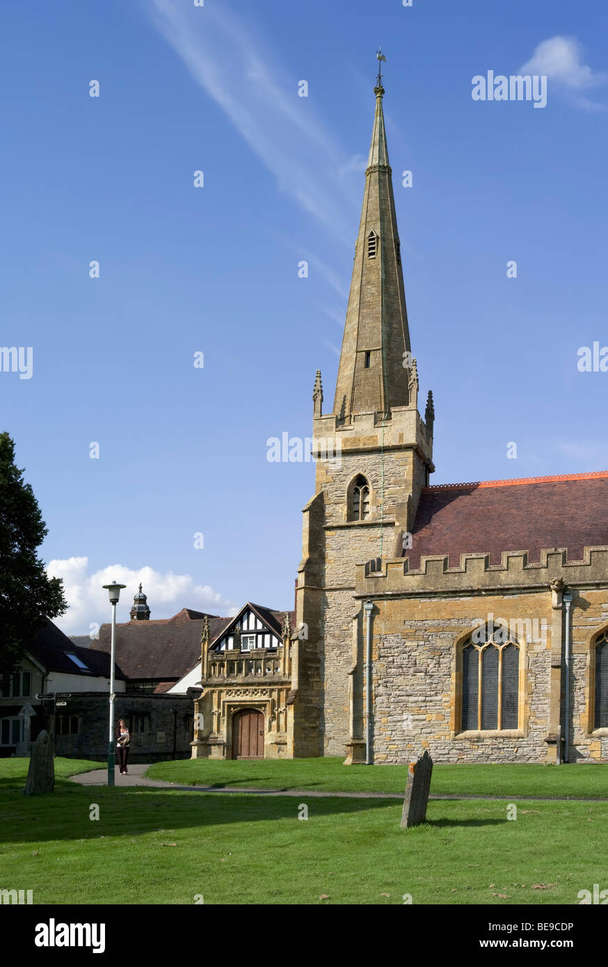 Saints anglican church evesham worcestershire hi-res stock photography ...