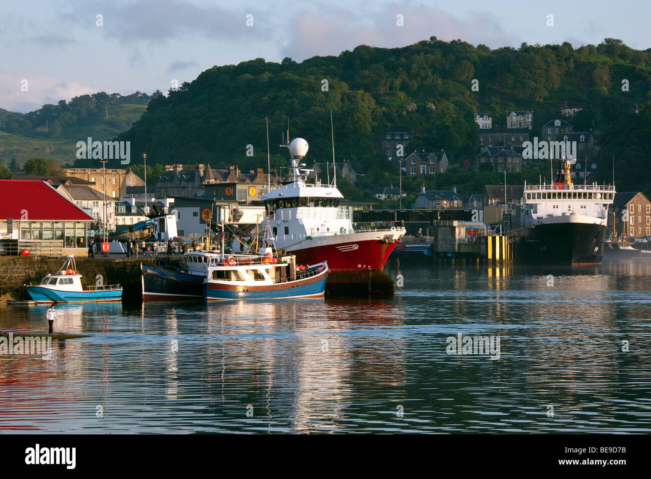 Port of Oban on the west coast of Scotland Stock Photo - Alamy