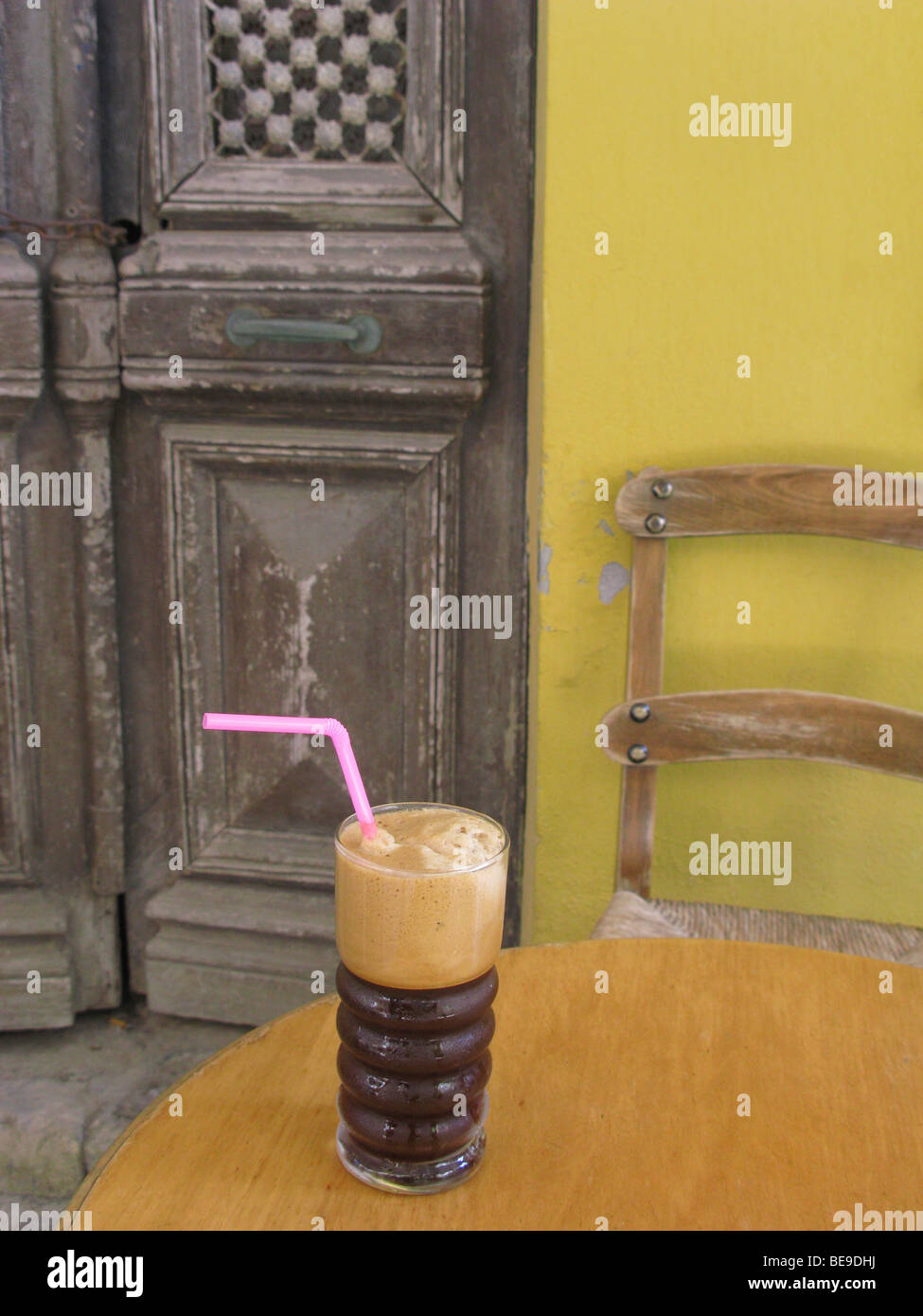 Greek frappe hi-res stock photography and images - Alamy