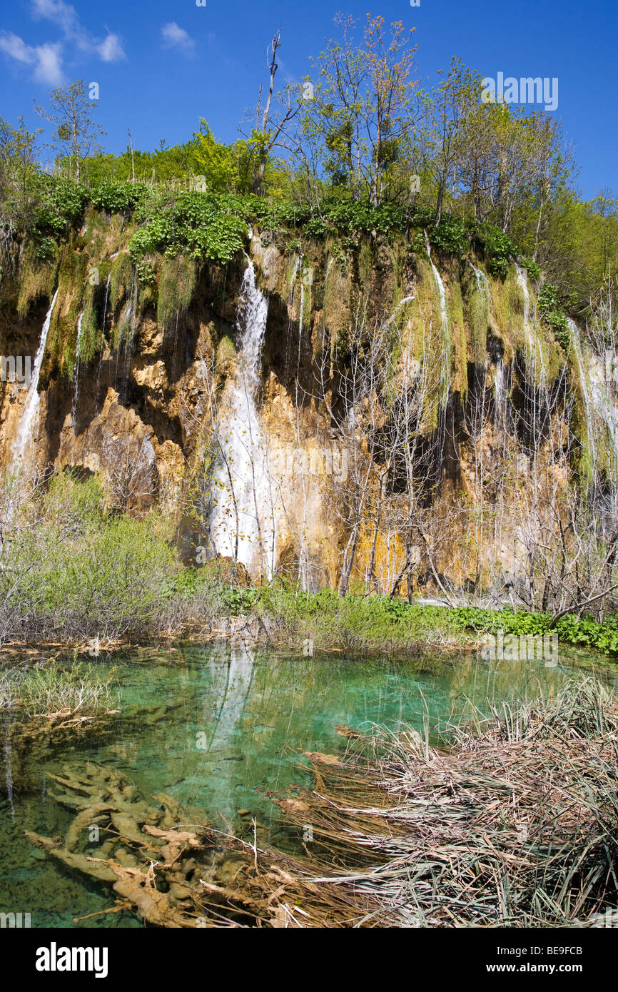 Waterfall in Plitvice Lakes National Park, Croatia Stock Photo - Alamy