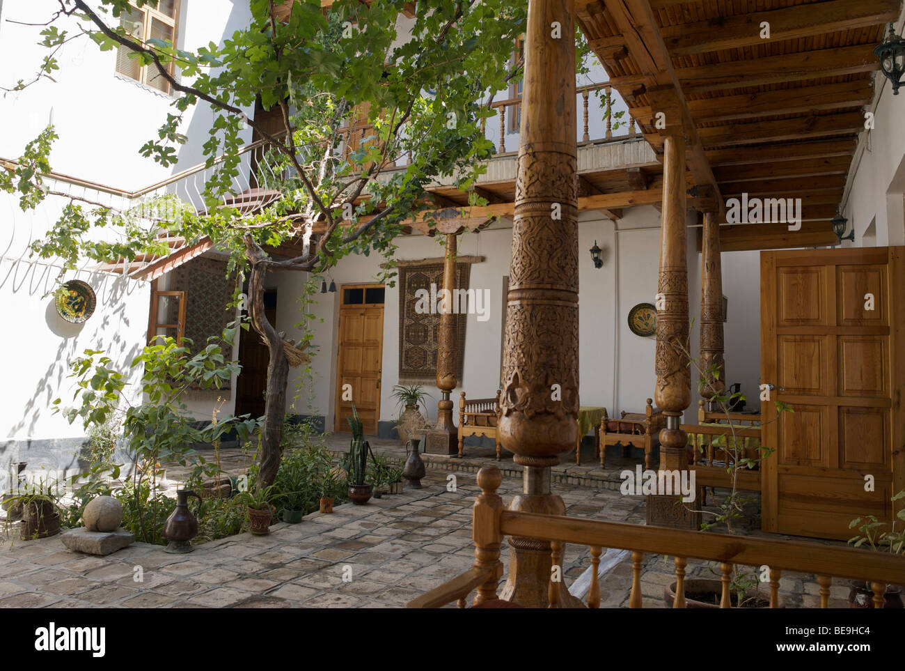 Bukhara (Uzbekistan) : hotel Stock Photo - Alamy