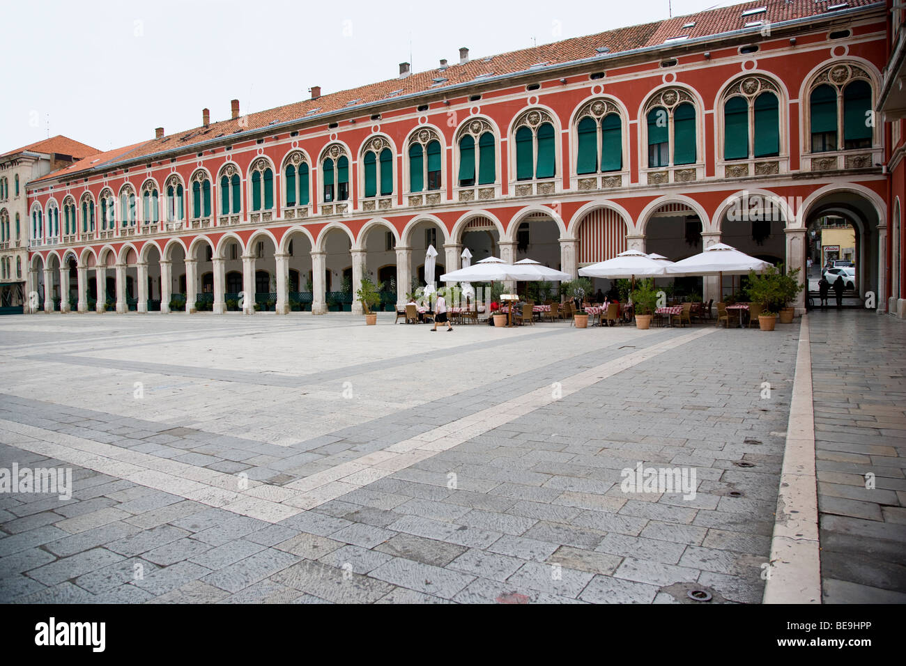 Trg Republike Prokurative (Republic Square) Split Croatia Stock Photo ...