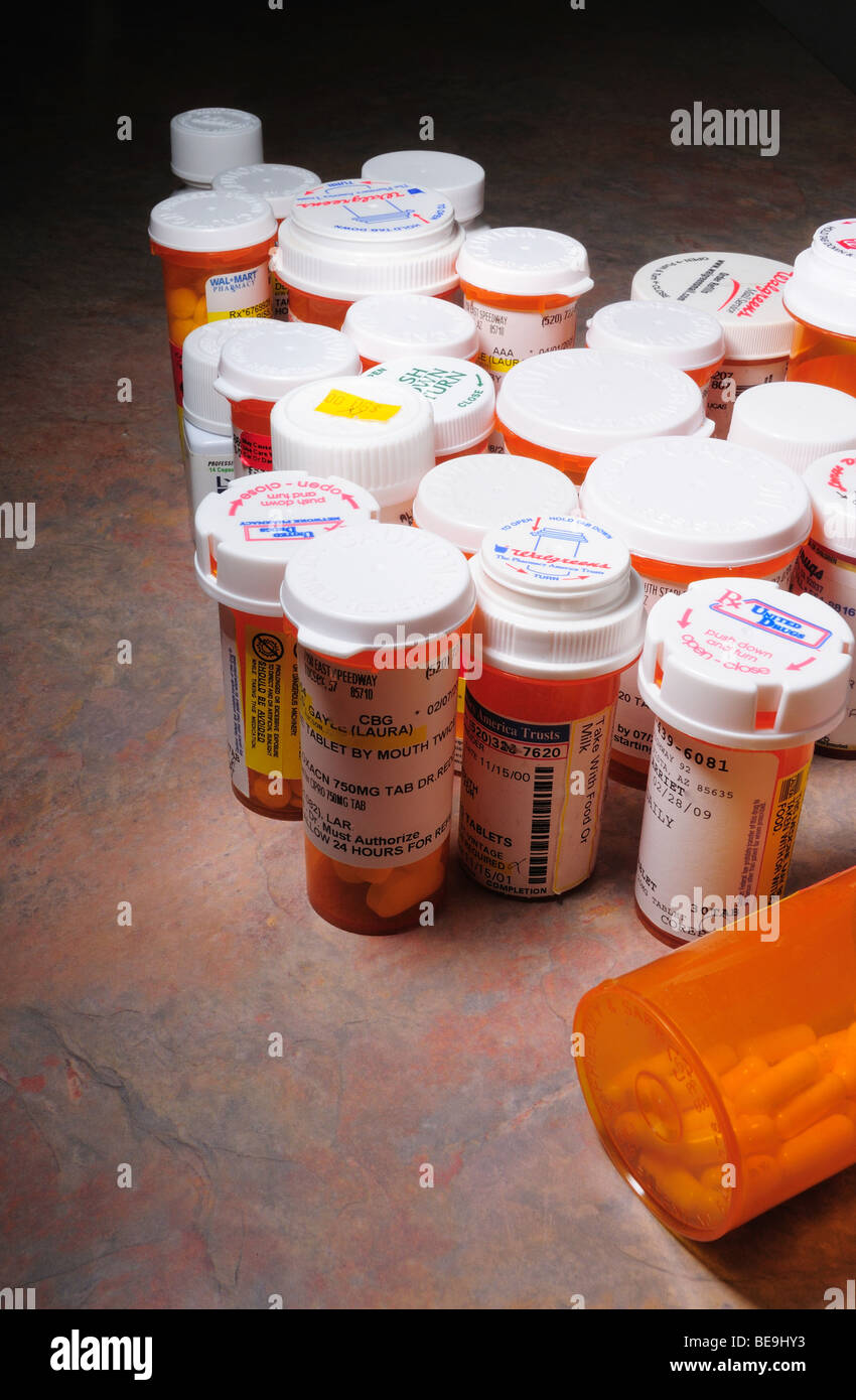 Prescription drugs and medications Stock Photo - Alamy
