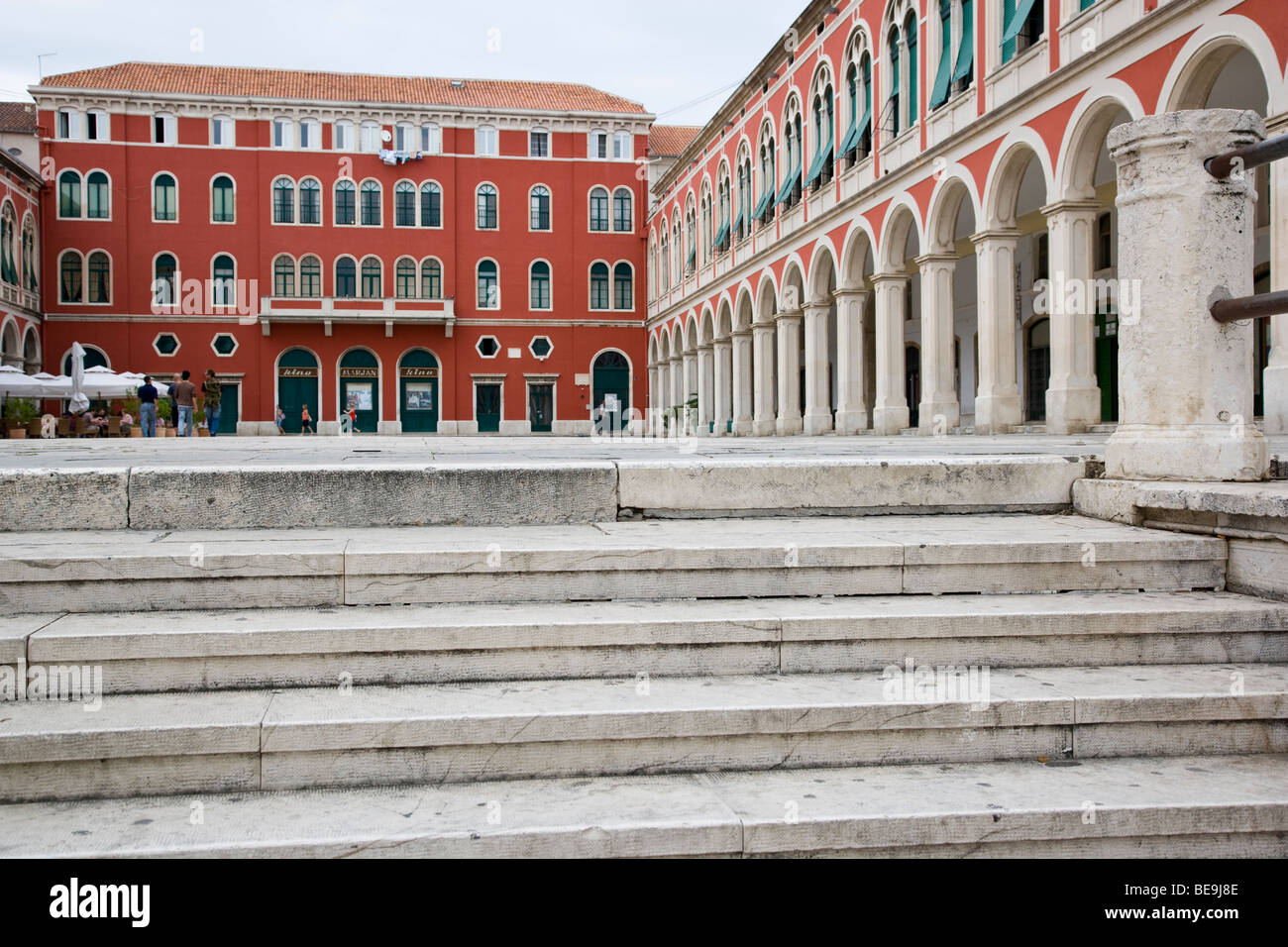 Trg Republike Prokurative (Republic Square) Split Croatia Stock Photo - Alamy