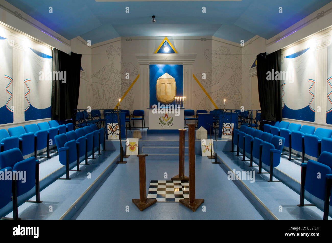 Freemasonry : Marseille Masonic temple Stock Photo - Alamy