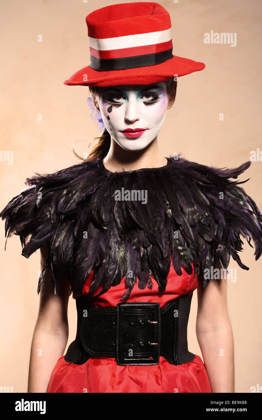 Beautiful clown portraits Stock Photo - Alamy
