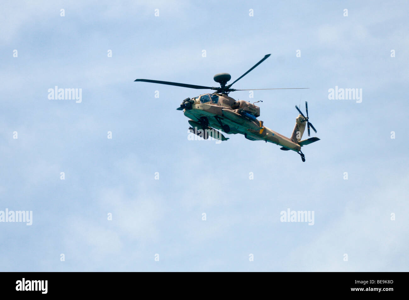 Israeli Air force helicopter, Sikorsky S-70 UH-60 Black Hawk during a ...