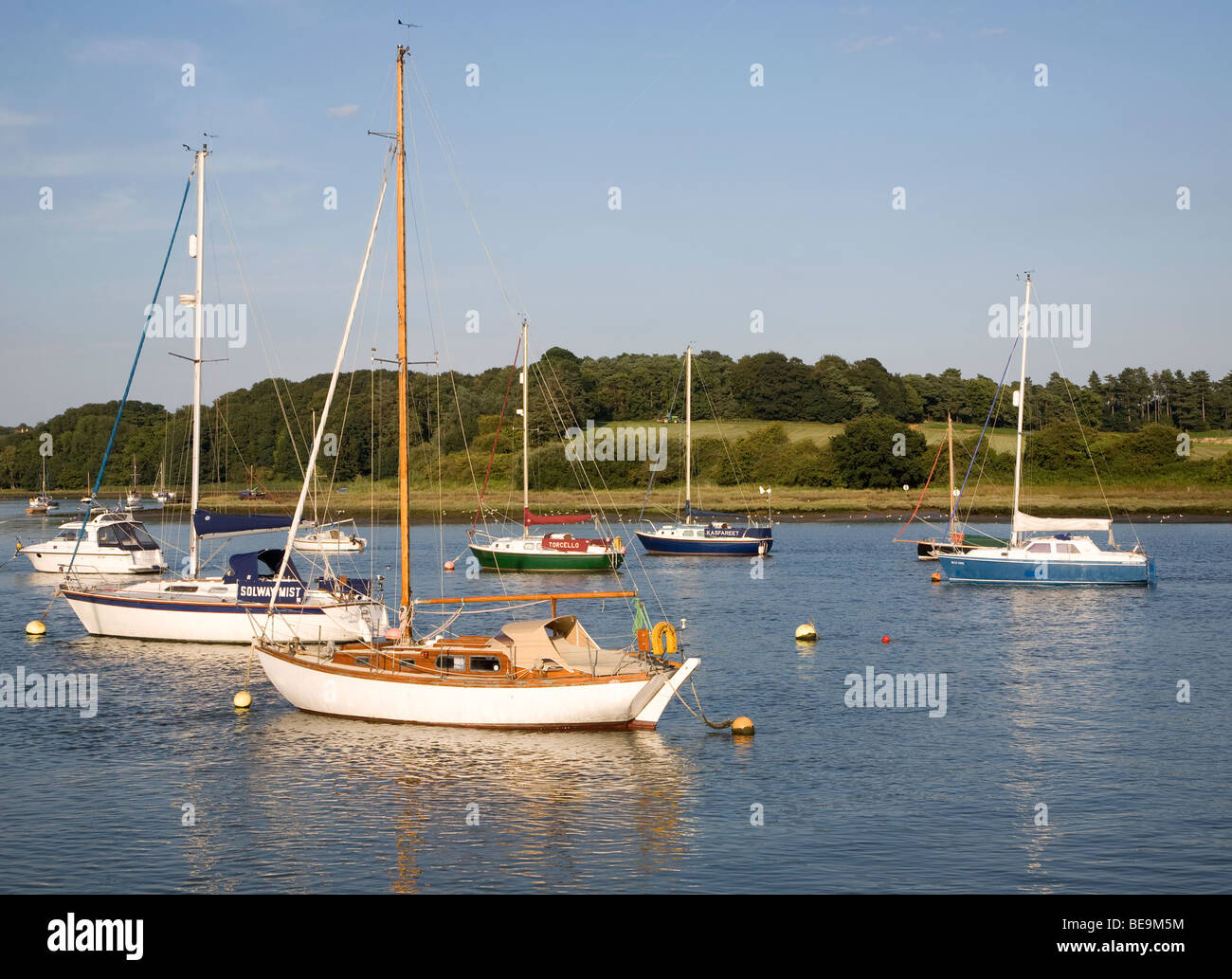 Woodbridge sailing boat hi-res stock photography and images - Alamy