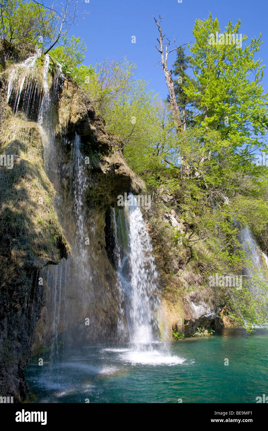 Waterfall in Plitvice Lakes National Park, Croatia Stock Photo - Alamy