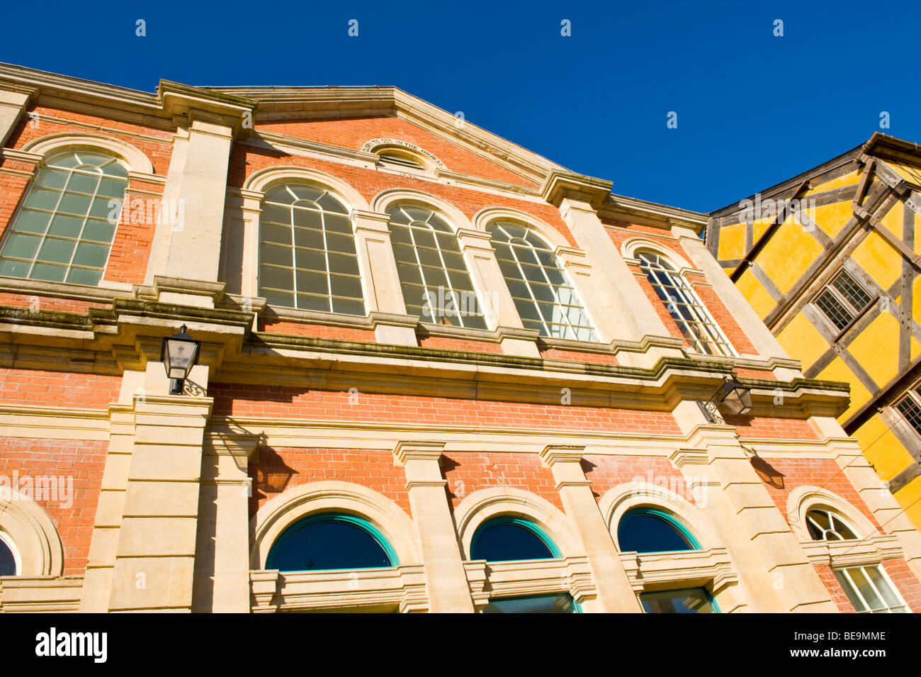 Facade of Ludlow Methodist Church Ludlow Shropshire England UK Stock ...