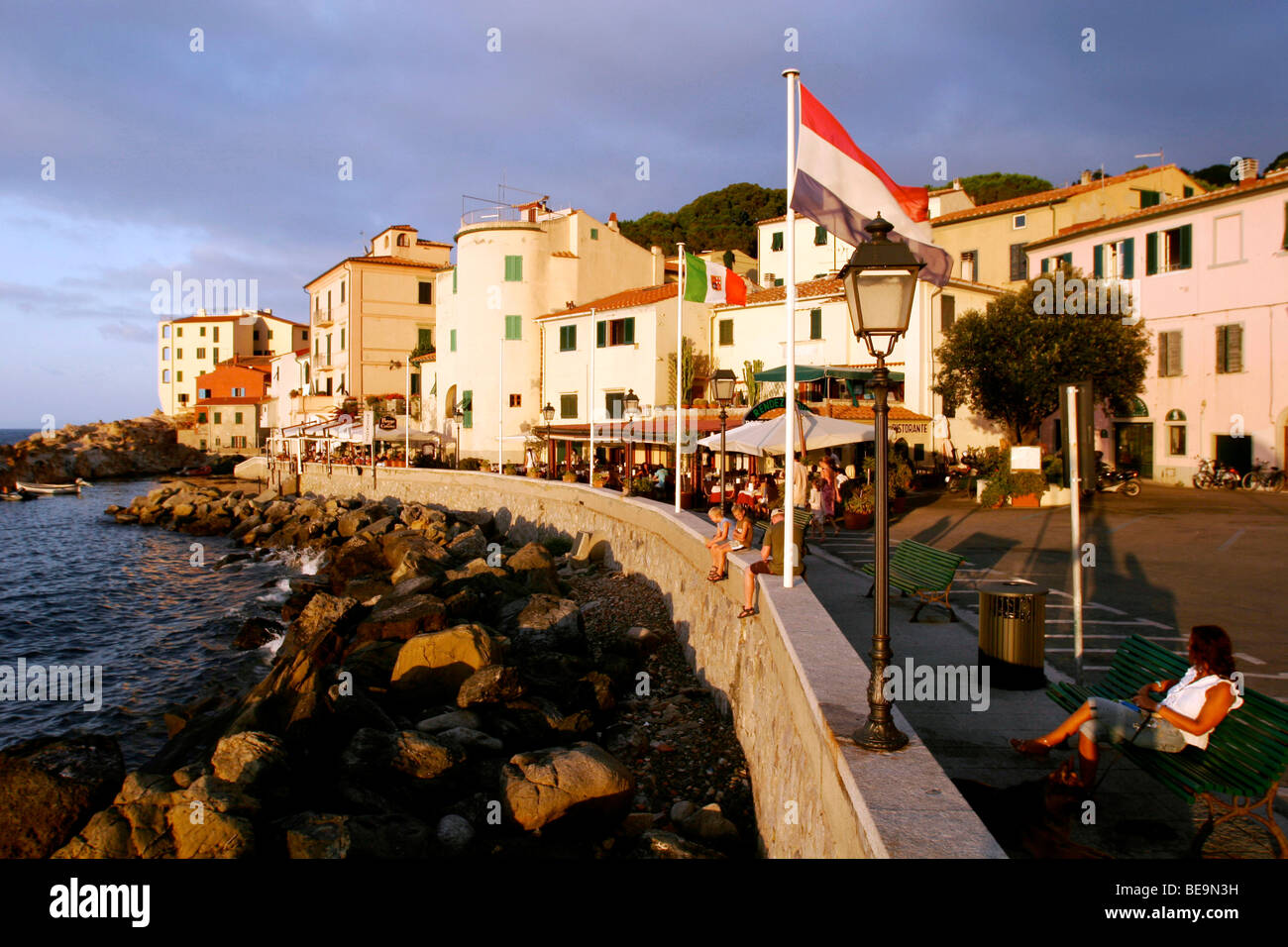 Marciana marina harbour hi-res stock photography and images - Alamy