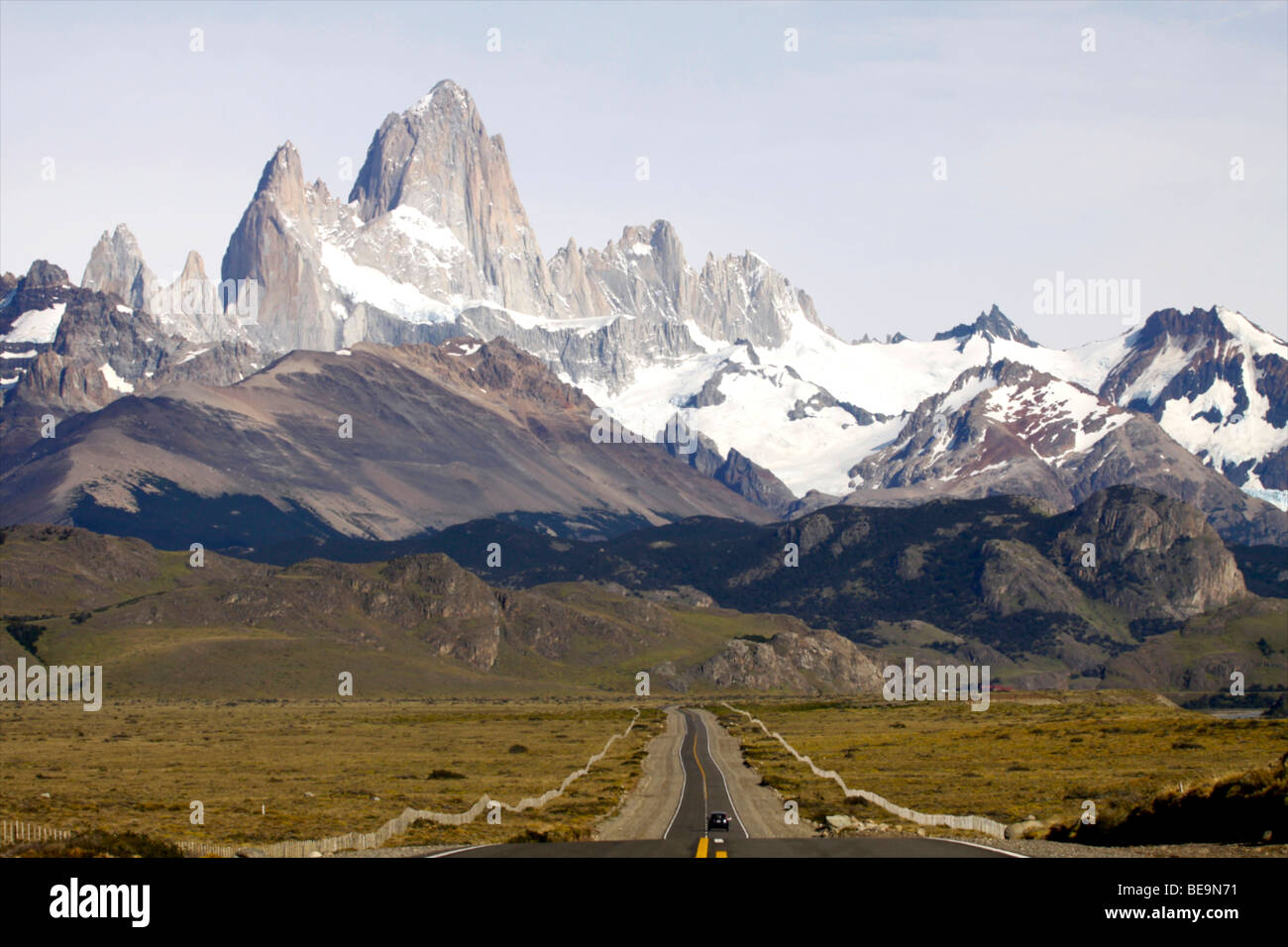 Patagonia (Argentina) : Cerro Fitz Roy or Monte Fitz Roy Stock Photo ...