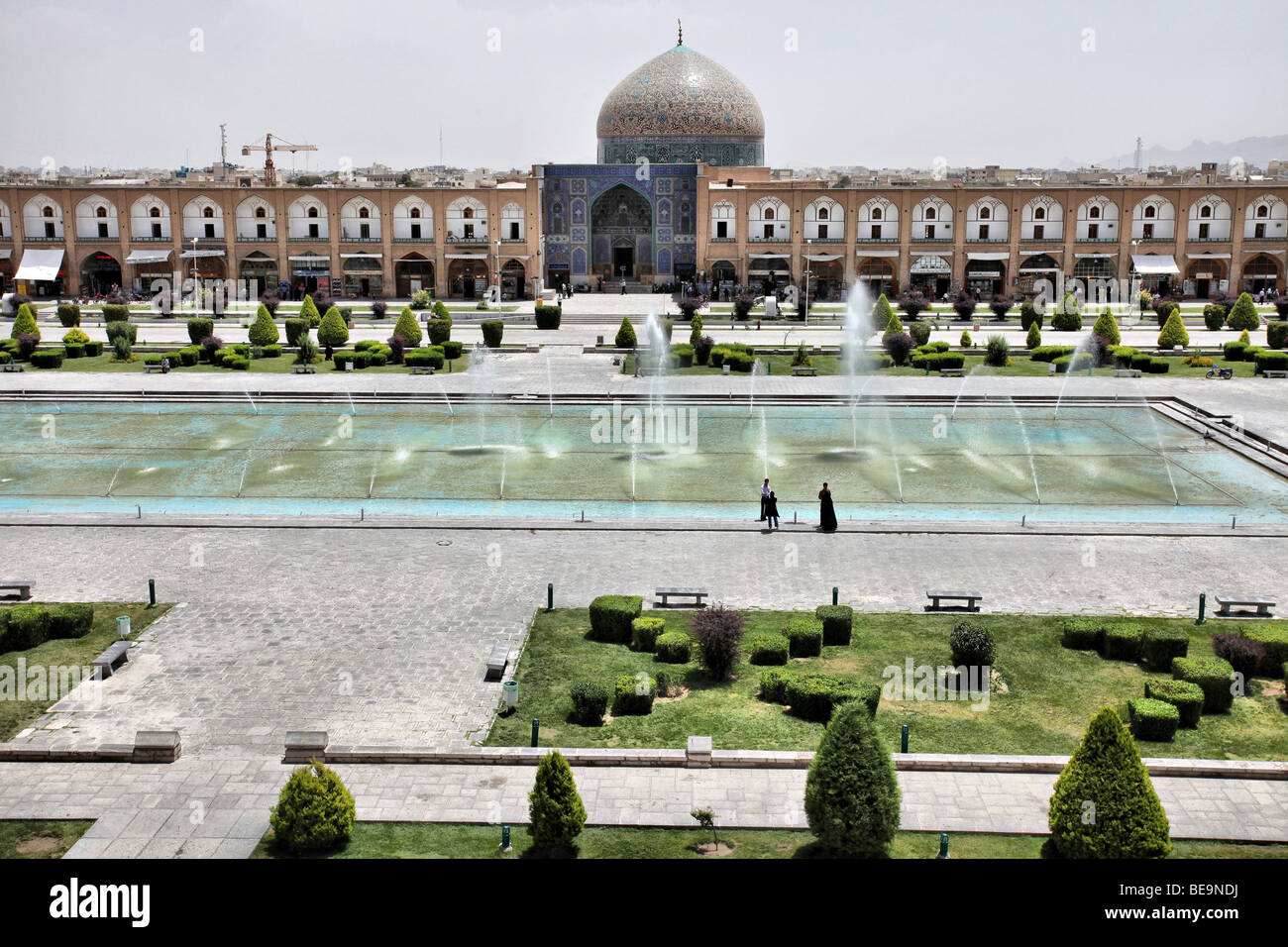 Iran, Isfahan (Ispahan or Hispahan): Naghsh-e Jahan Square Stock Photo ...