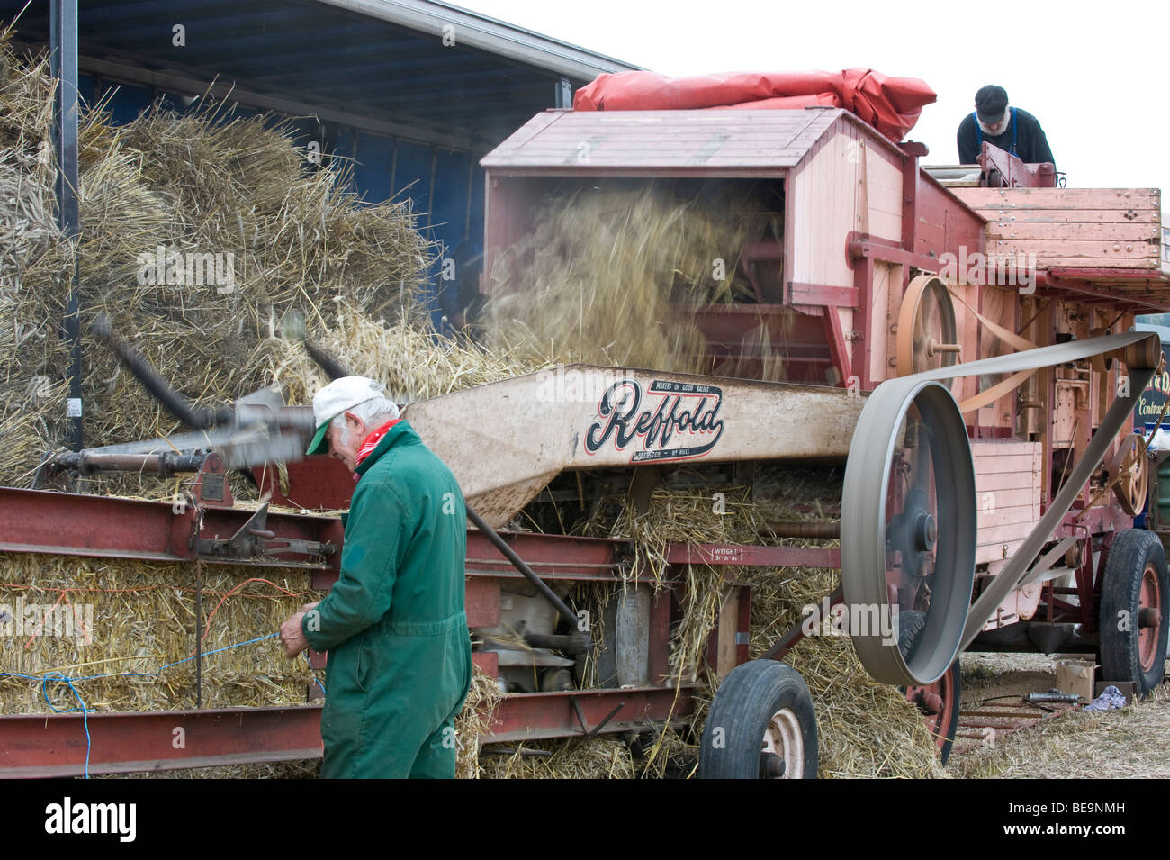 Ploughing And Threshing High Resolution Stock Photography and Images ...