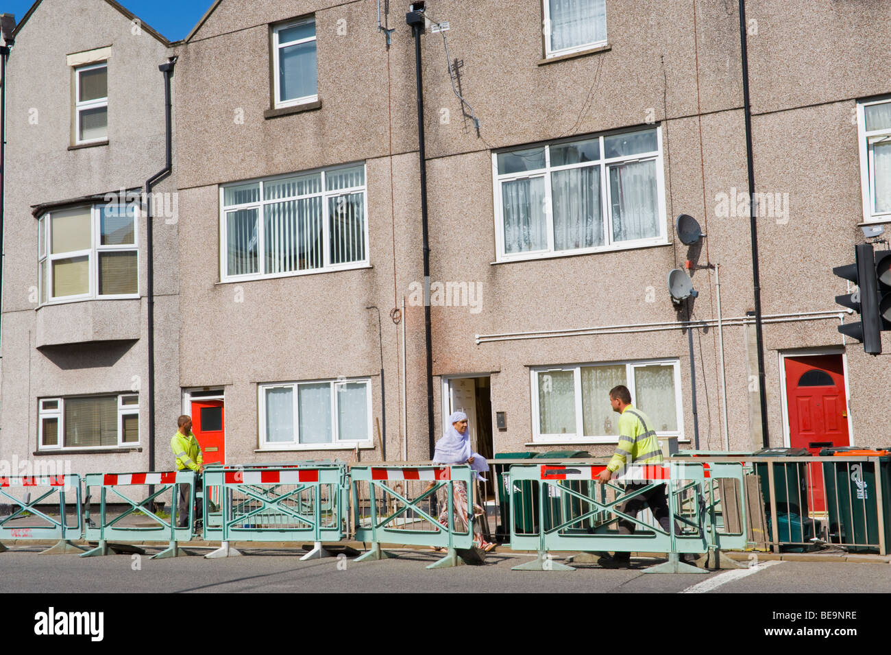 Pedestrian barrier hi-res stock photography and images - Alamy