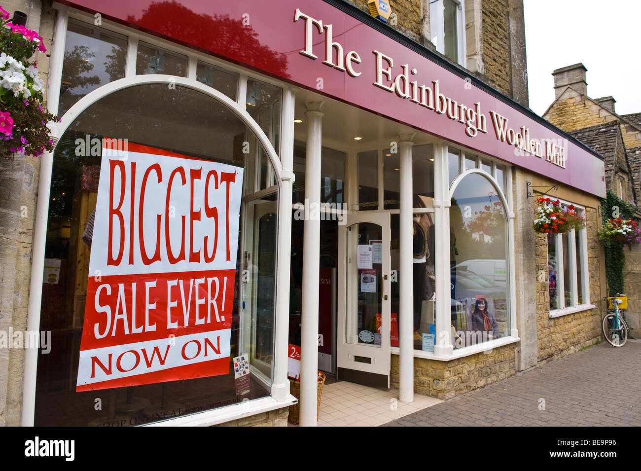 Edinburgh Woolen Mill BIGGEST SALE EVER NOW ON at store in Cotswold ...