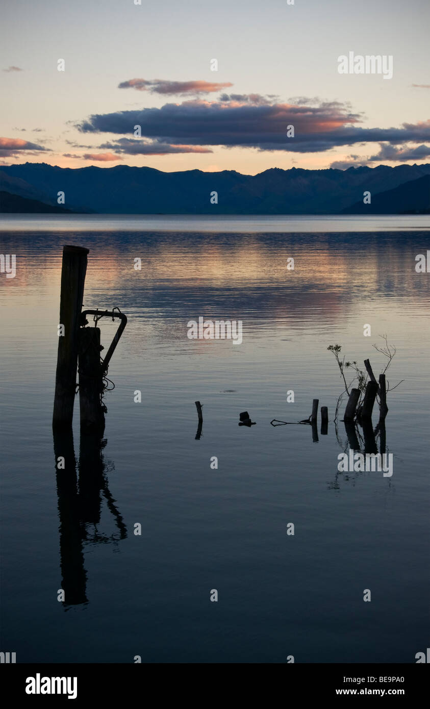 Kinloch Dock, Kinloch, Lake Wakitipu, Southern Otago, South Island, New ...