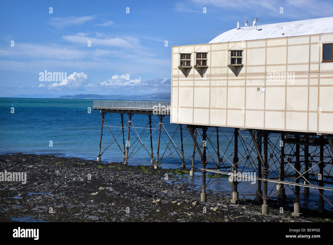 The Royal Pier Aberystwyth Ceredigion Wales Stock Photo - Alamy